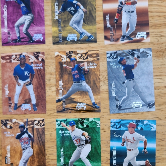 fleer | Toys | 999 Fleerskybox Intl Lp 29 Card Lot Skybox Thunder 99 ...